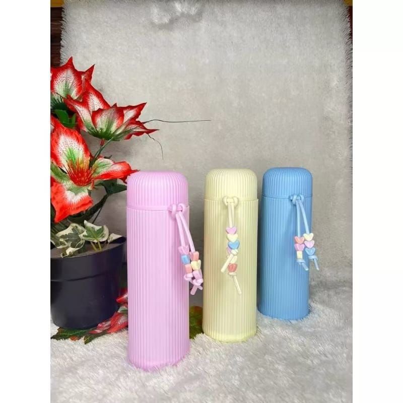 Jual BOTOL KACA WARNA MACARON / BOTOL MINUM 2888-1 500ML | Shopee Indonesia