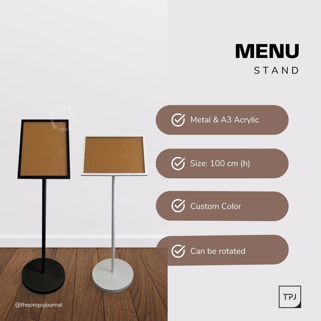Jual Menu Stand / Display Stand | Shopee Indonesia