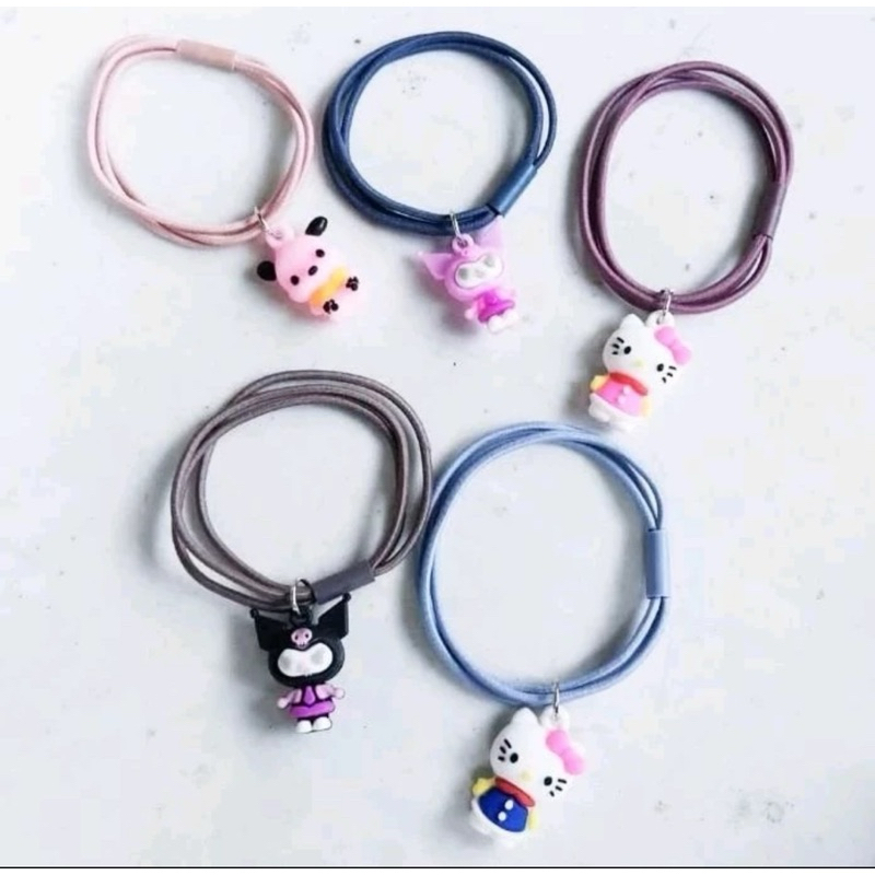 Jual Ikat Rambut 2In1 Sanrio Gelang Tangan | Shopee Indonesia