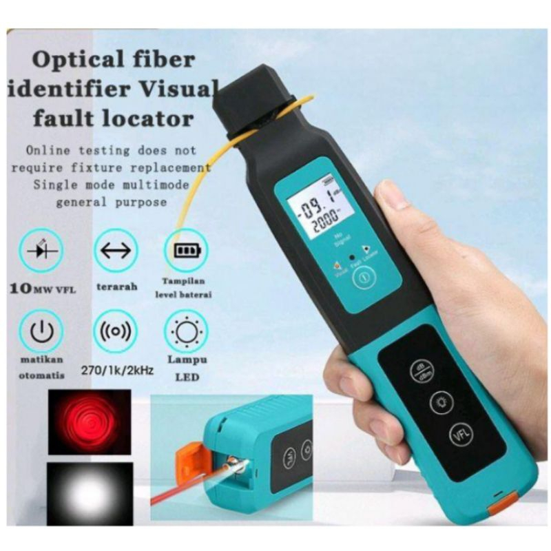 Jual COMPTYCO AUA-40 OFI Optical Fiber Identifier + VFL Visual Fault ...