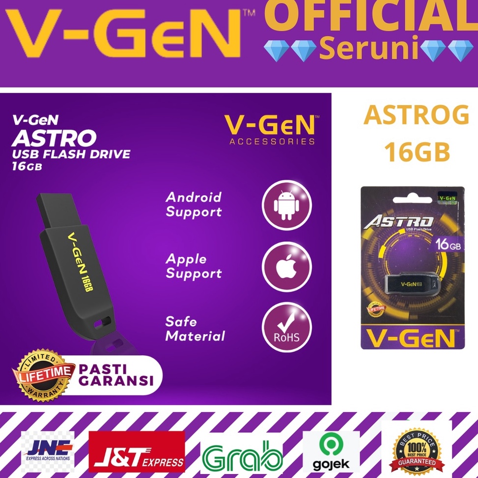 Jual SERUNI FLASHDISK VGEN ASTRO 8163264GB ORIGINAL | Shopee Indonesia