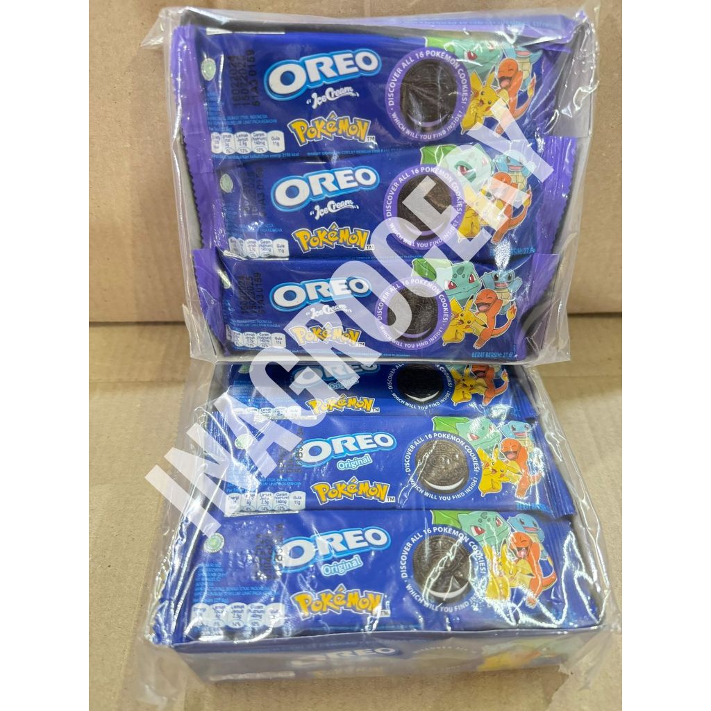Jual OREO ( 4 Variant) 12pcs x 38gr BARU!! (1BUNGKUS ISI 4PCS) | Shopee ...