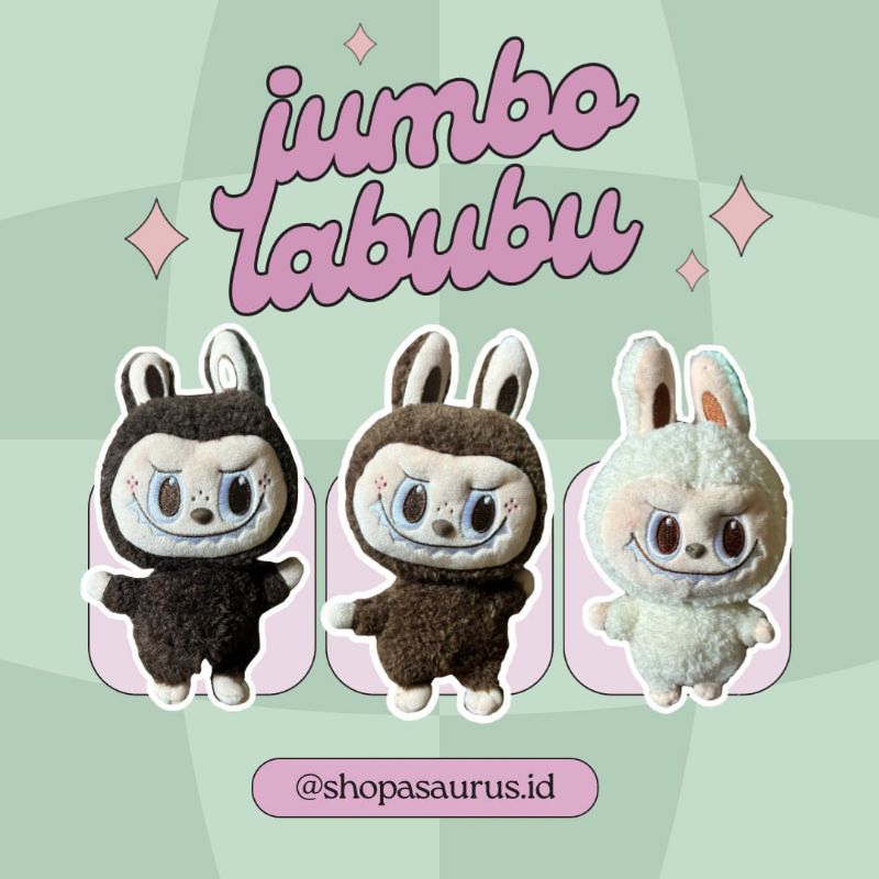 Jual Jumbo Labubu Doll | Shopee Indonesia