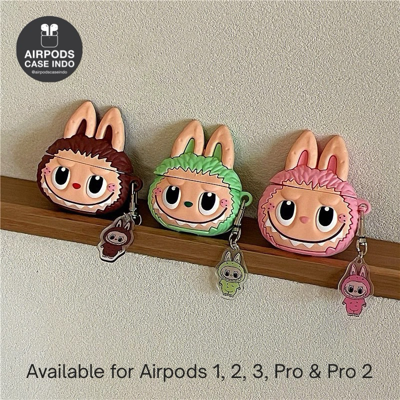 Jual READY STOCK Airpods Case 1 2 3 4 Pro 2 Labubu Soft Silicone ...