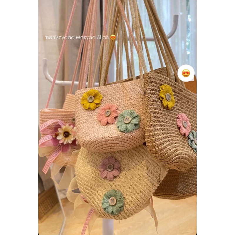 Jual BEBICA Tas dan Topi model rajut anak bebica / topi semi rajut ...