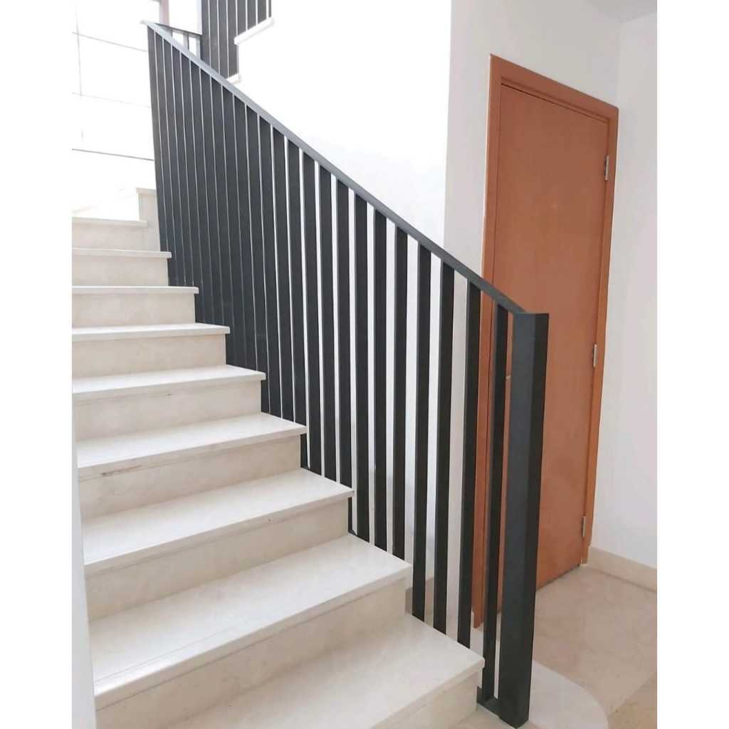 Jual relling tangga besi model holo minimalis berkualitas | Shopee ...