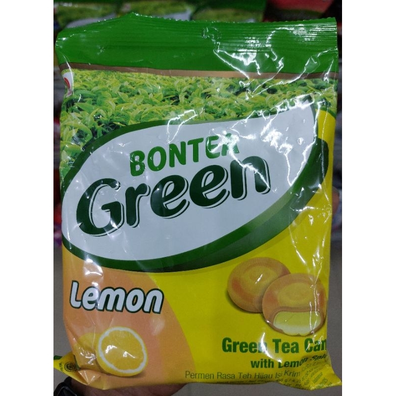 Jual KZ - bontea green lemon permen teh rasa lemon 135g isi 50pcs ...