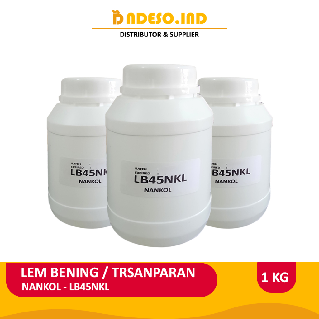 Jual Lem Bening - Lem Transparan - Clear Glue - Nankol LB45NKL - 1KG ...