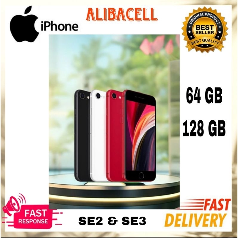 Jual iPhone SE2 & SE3 128GB/64GB Second Original 100% | Shopee Indonesia