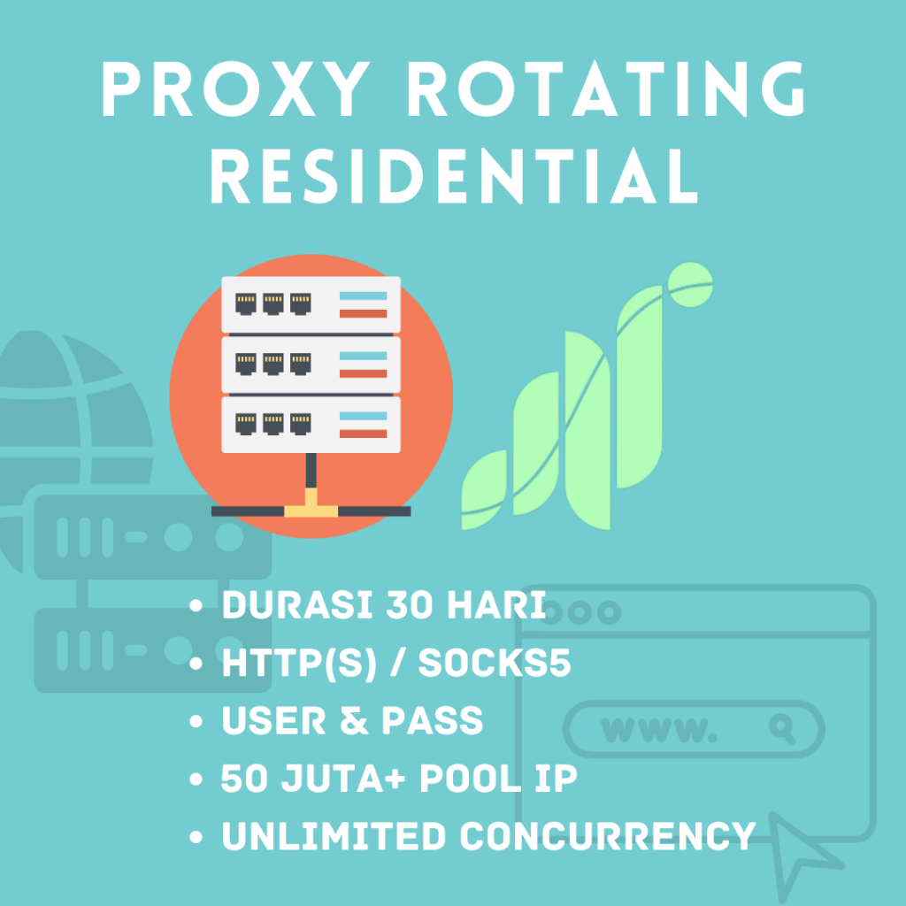 Jual PROXY ROTATING RESIDENTIAL GRASS HTTP(S) / SOCKS5 HIGH SPEED ...