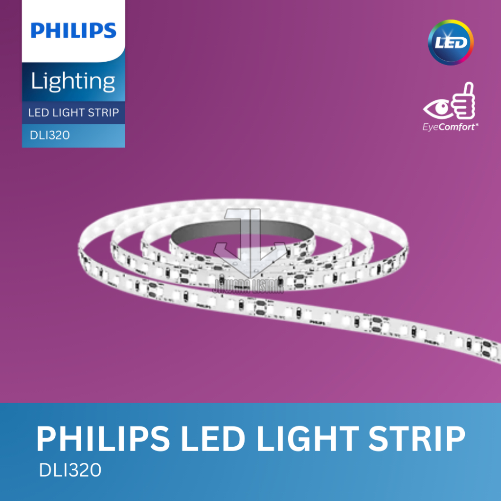 Jual PHILIPS LED LIGHT STRIP DLI320 5M METER DC 24V 6W 8W 12W PUTIH ...