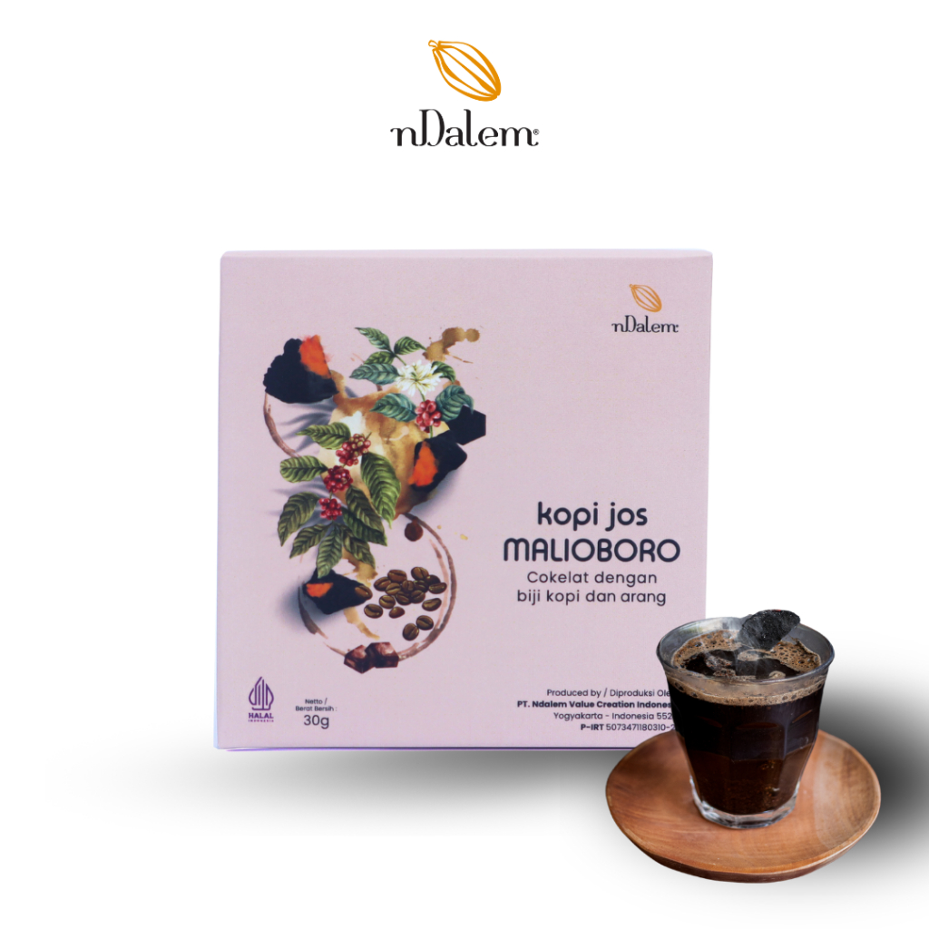 Jual Cokelat nDalem Dark Chocolate Charcoal Coffee Jogja | Coklat Hitam ...
