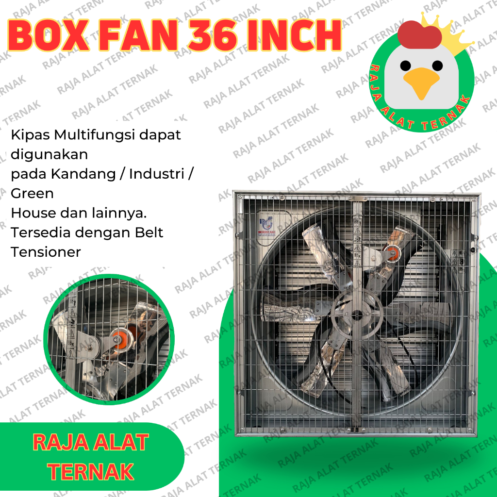 Jual Box Fan / Blower Fan / Exhaust Fan 36 inch | Shopee Indonesia