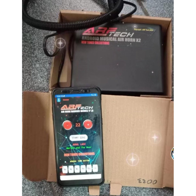 Jual MODUL ARF TECH UPGRADE 55 NADA SECOND LIKE NEW | MODUL KLAKSON ...
