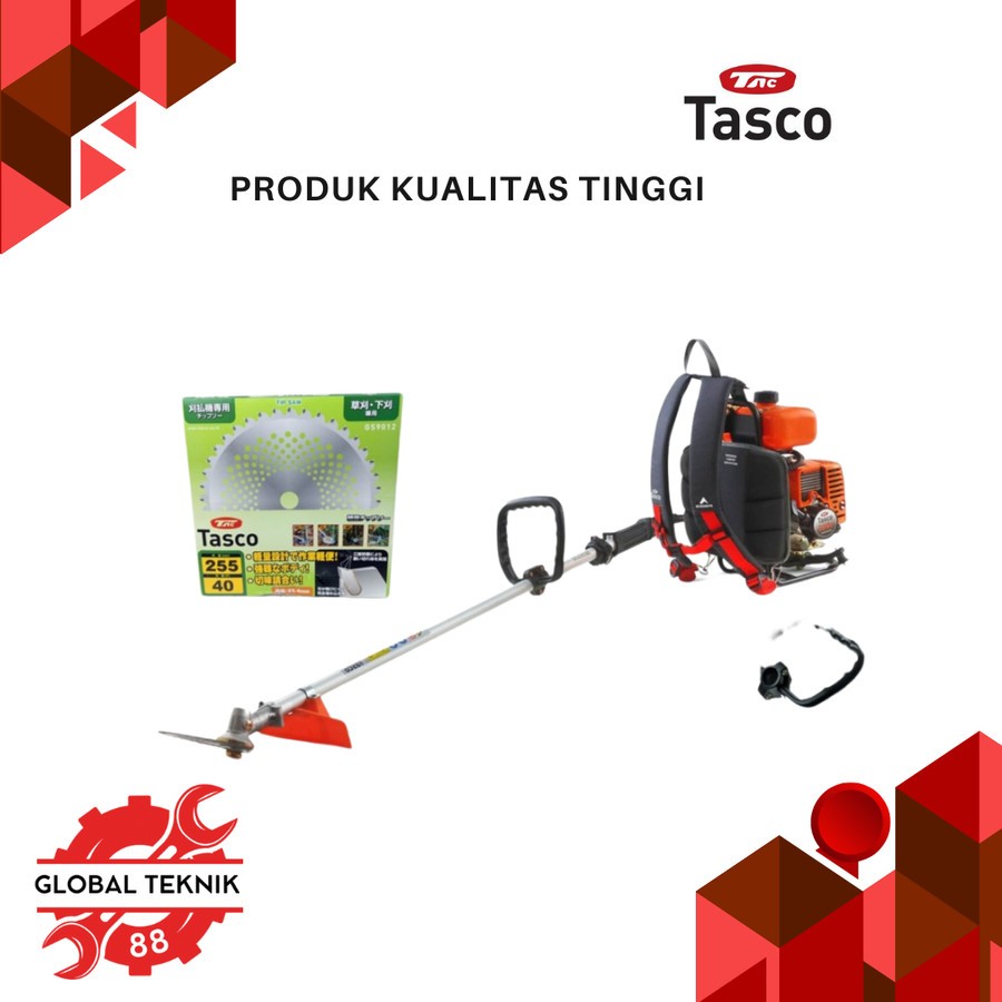Jual TASCO Mesin Potong Rumput Gendong 328 E Brush Cutter 328E 2 TAK ...