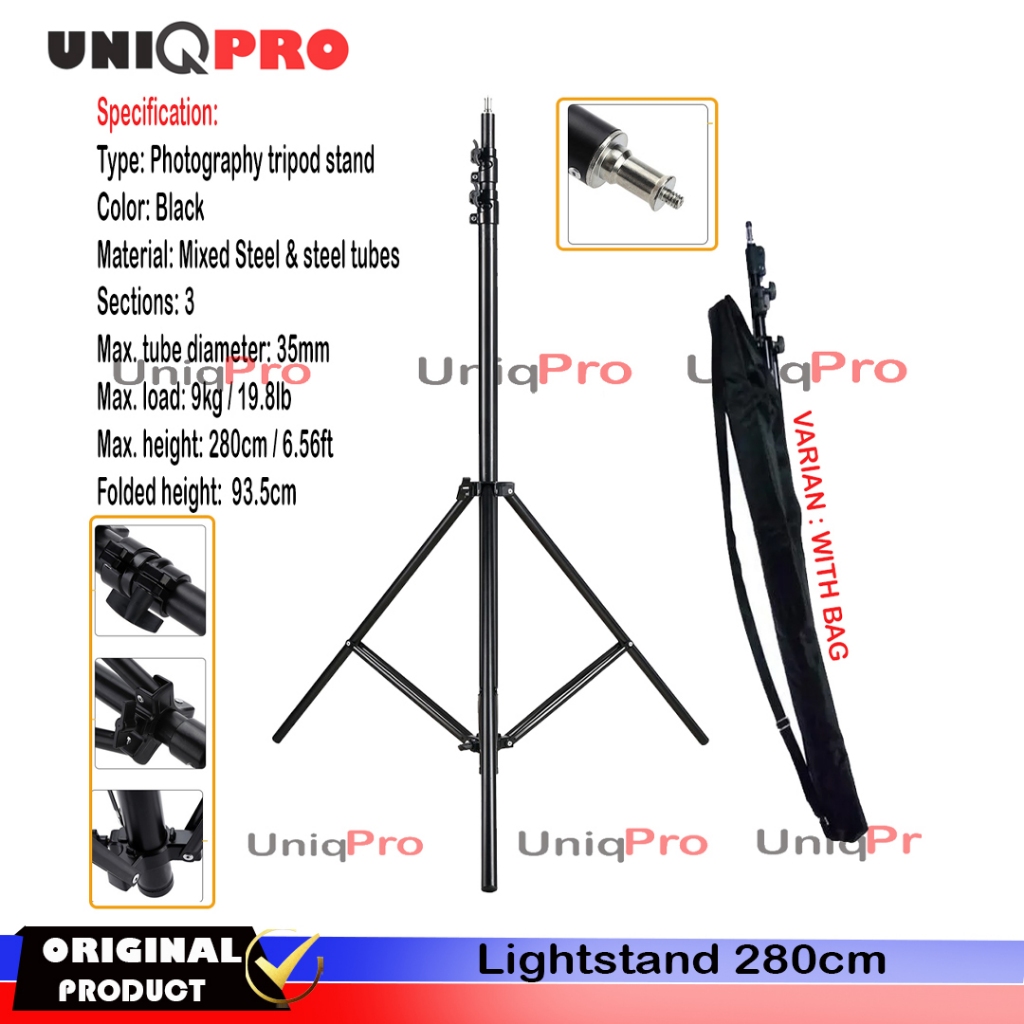 Jual Lightstand LED - Light Stand Lampu Lighting Studio Tiang lampu ...
