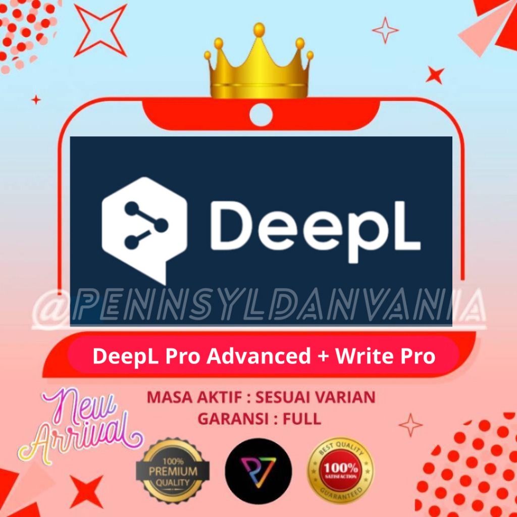 Jual Bundle DeepL Pro Advanced + Write Pro Lifetime | Shopee Indonesia