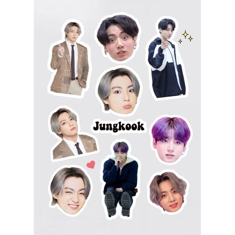 Jual STIKER PACK BTS ALL MEMBER ANTI AIR | Shopee Indonesia