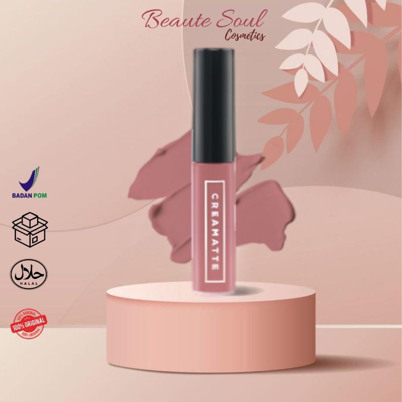 Jual Emina Cream Matte Lip Cream Emina ~Beaute Soul~ | Shopee Indonesia