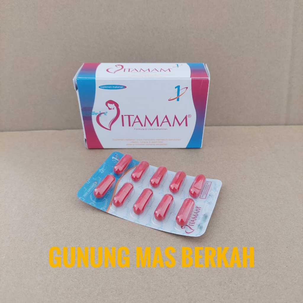 Jual VITAMAM satu Vitamam 1 vitamam 1 - vitamin mineral dan asam folat ...
