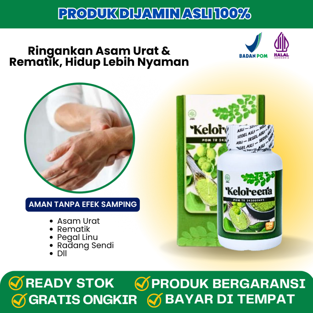 Jual Kapsul Obat Asam Urat dan Rematik Penurun Gout | Shopee Indonesia