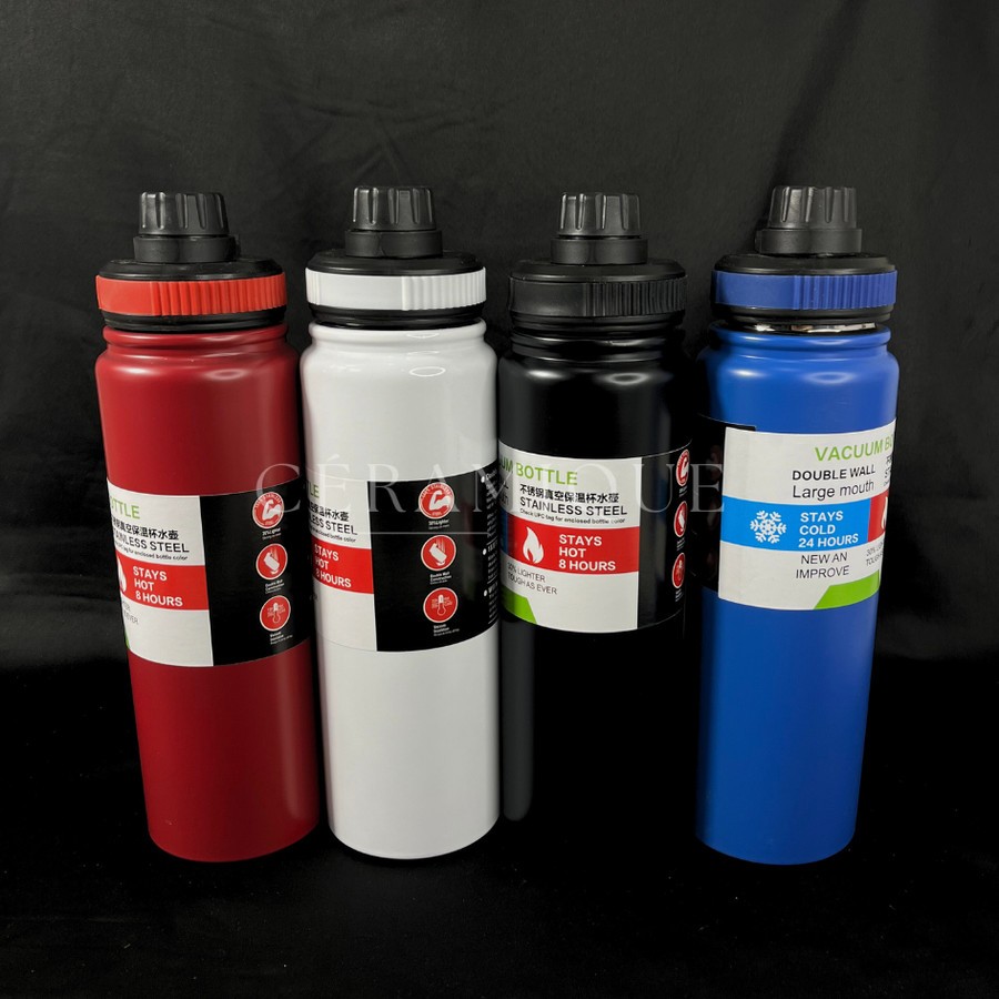 Jual CERAMIQUE | Vacuum Bottle - Tumblr stainless steel - thermal botol ...