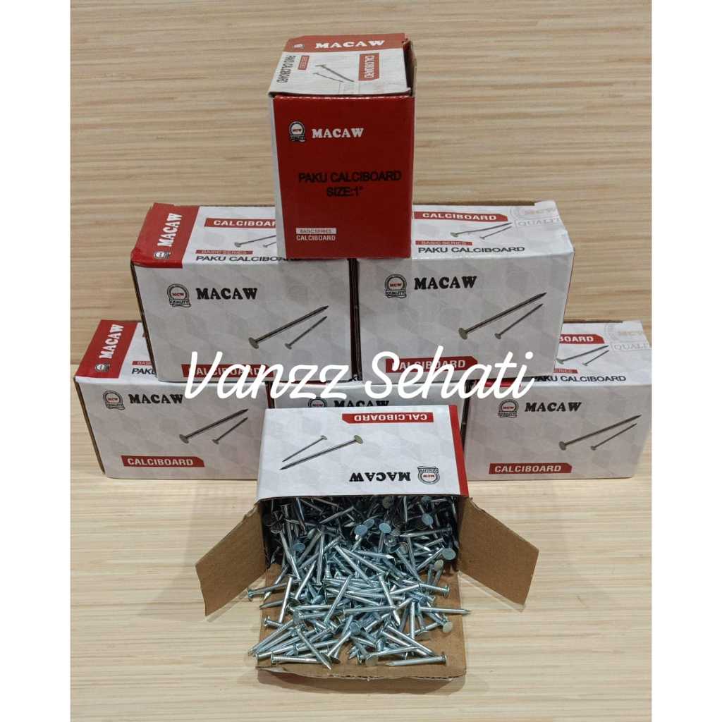 Jual Paku Calciboard Ukuran 1 Inch Merk Macaw | Shopee Indonesia