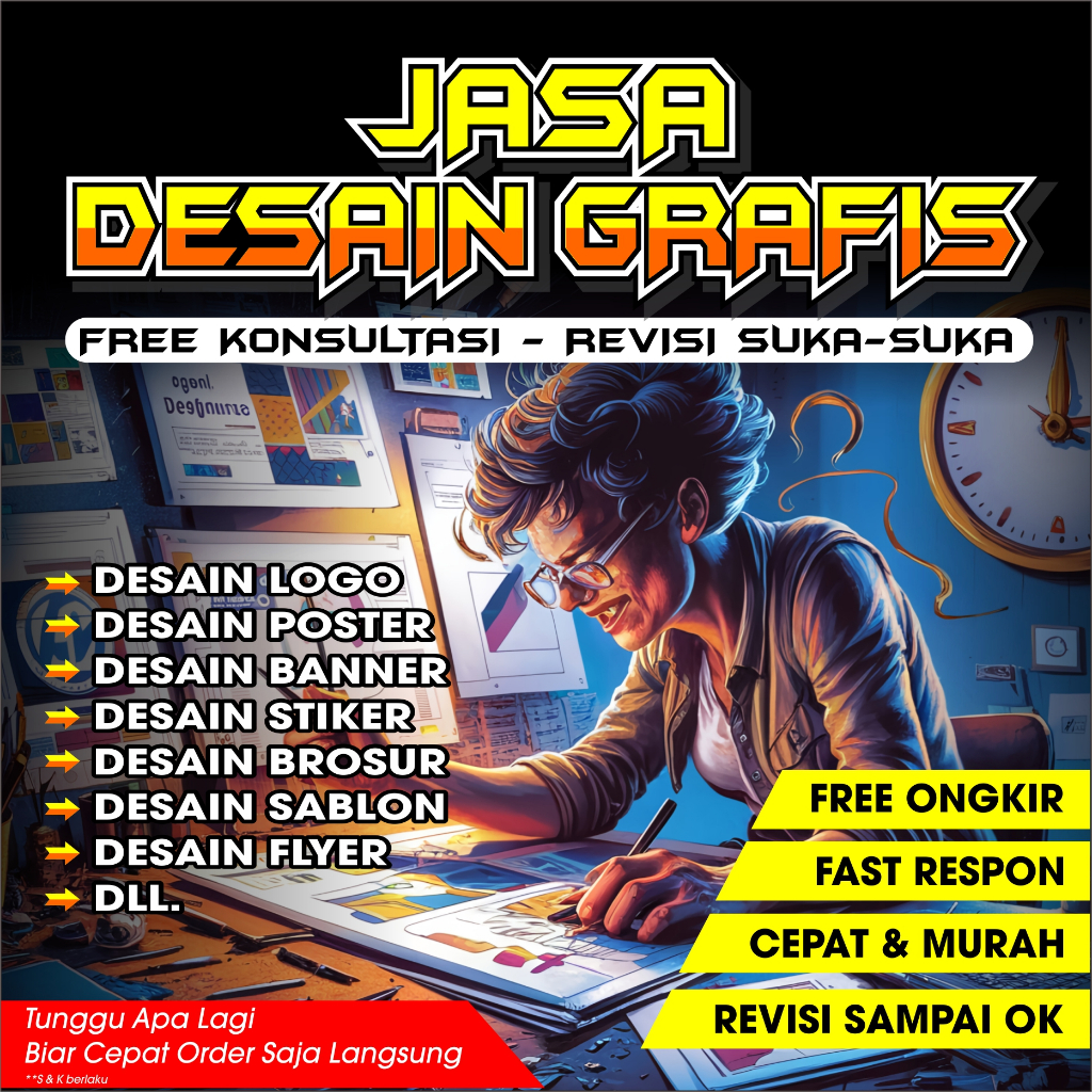 Jual Jasa Desain Grafis Banner/ Spanduk / Logo / Brosur / Poster ...