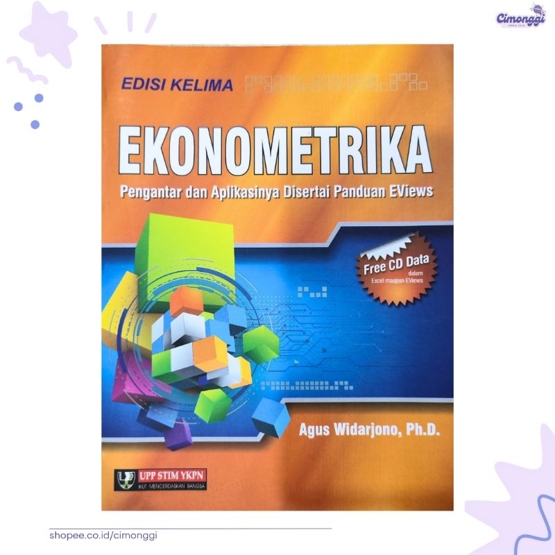 Jual BUKU EKONOMETRIKA PENGANTAR DAN APLIKASINYA DISERTAI PANDUAN ...