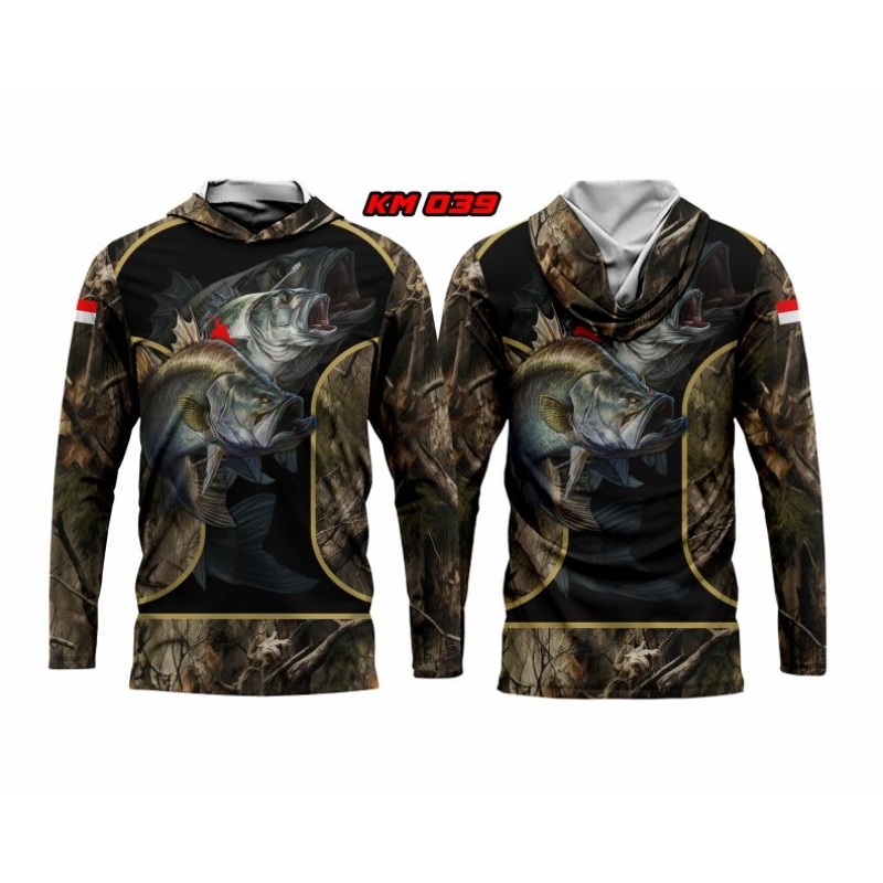 Jual Edisi spesial baju camo fishing / baju mancing kombinasi costum ...