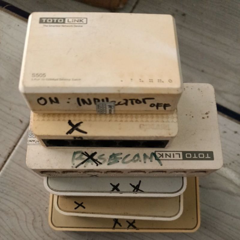 Jual Switch Hub Bekas 6 Biji Cek deskripsi | Shopee Indonesia