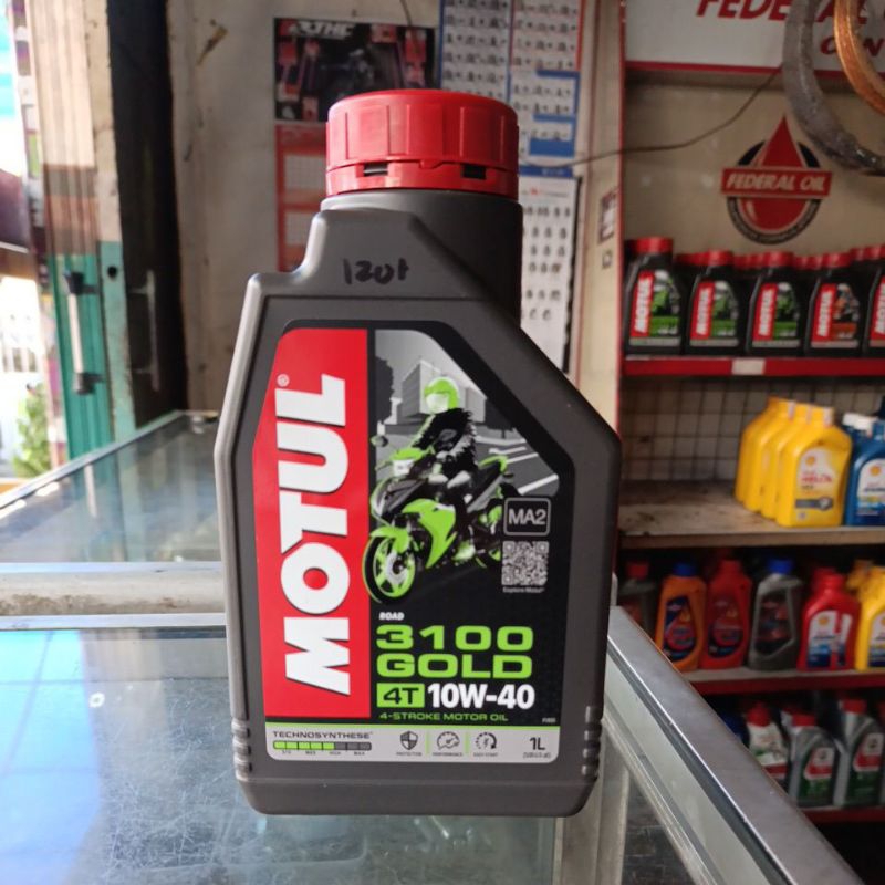 Jual Oli Motul 3100 Gold 10w 40 1000ml | Shopee Indonesia
