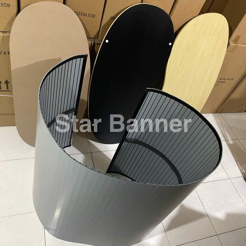 Jual Polycounter Oval Large (no header) | Pop Up Table | Pop Up counter ...