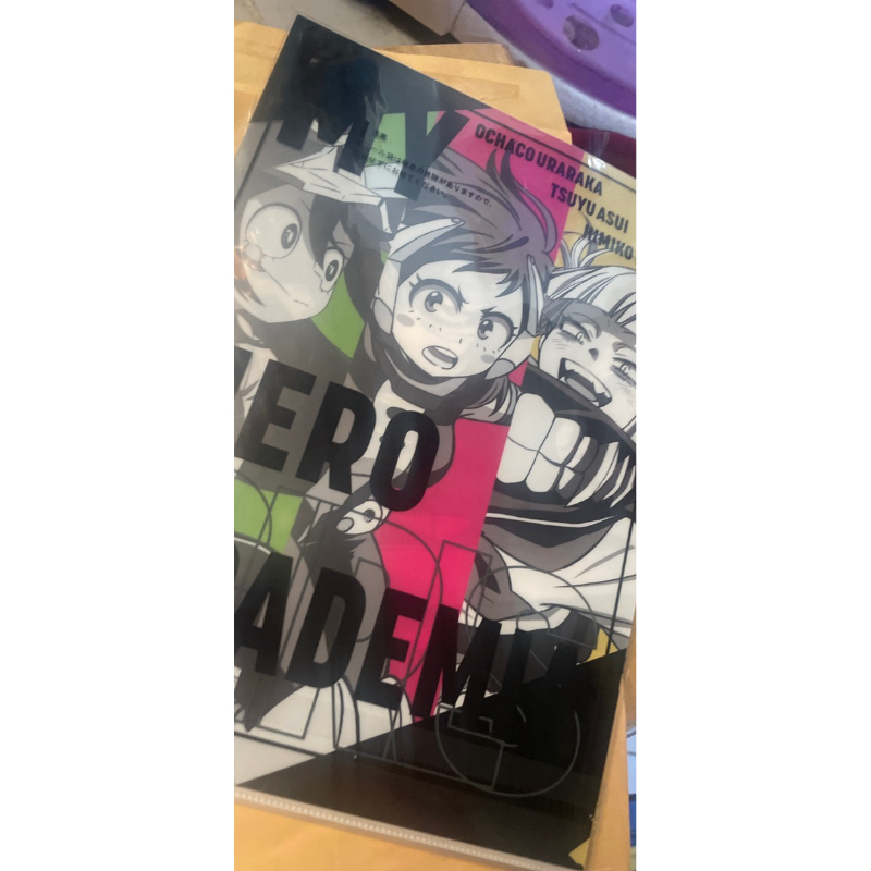 Jual map kertas clearfile a4 tsuyu asui bnha uraraka ochaco ochako mha ...