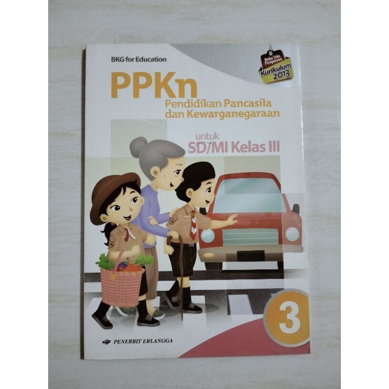 Jual BUKU PPKN SD KELAS 3 ERLANGGA | Shopee Indonesia