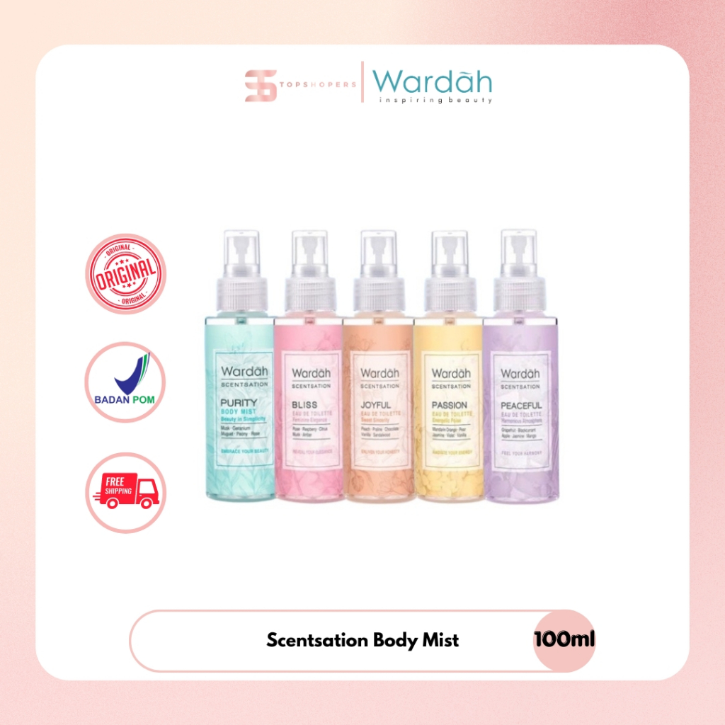 Jual Wardah Body Mist The Series | Shopee Indonesia