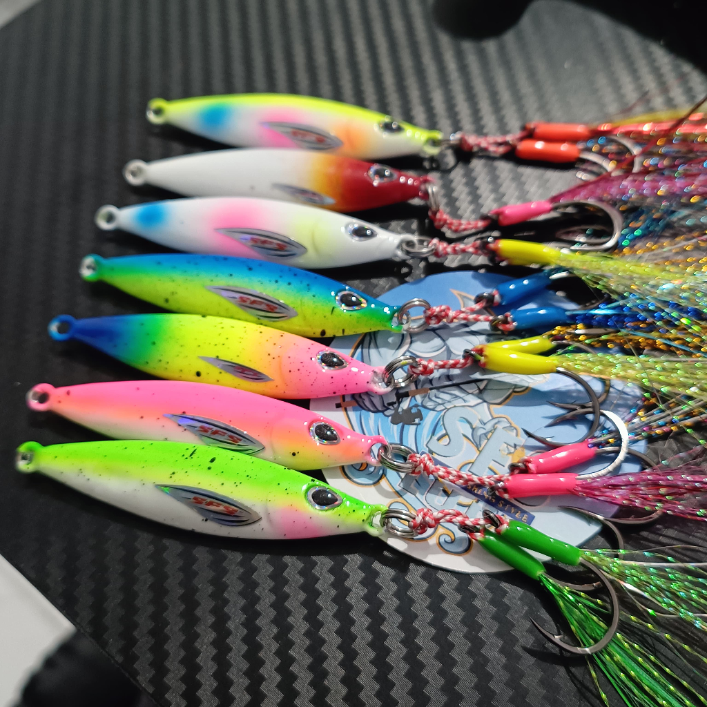 Jual micro jig ful gid koika metaljig plus asist hok 10g/15g/20g/25g/30gram 40gram metal jig gid ...