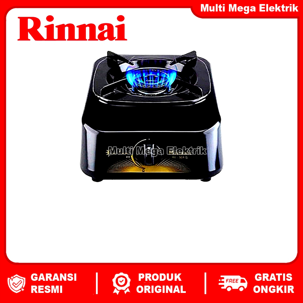 Jual [COD] KOMPOR GAS 1 TUNGKU RINNAI 201S / 301S / KOMPOR RINNAI 1 TUNGKU / KOMPOR RINAI 1 ...