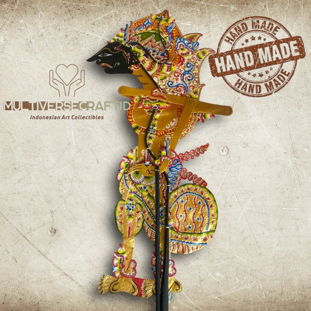 Jual Wayang Alusan PRABU KARNO Alusan Ukuran 60cm Bahan Kulit Asli ...