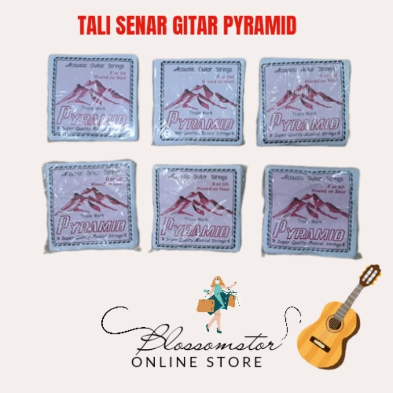 Jual TALI SENAR GITAR PYRAMID 1 & 2 | Shopee Indonesia