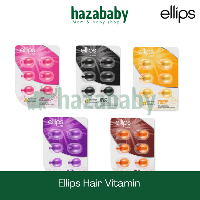 Jual Ellips Vitamin Rambut ISI 6 kapsul | ELIPS HAIR VITAMIN | Shopee ...