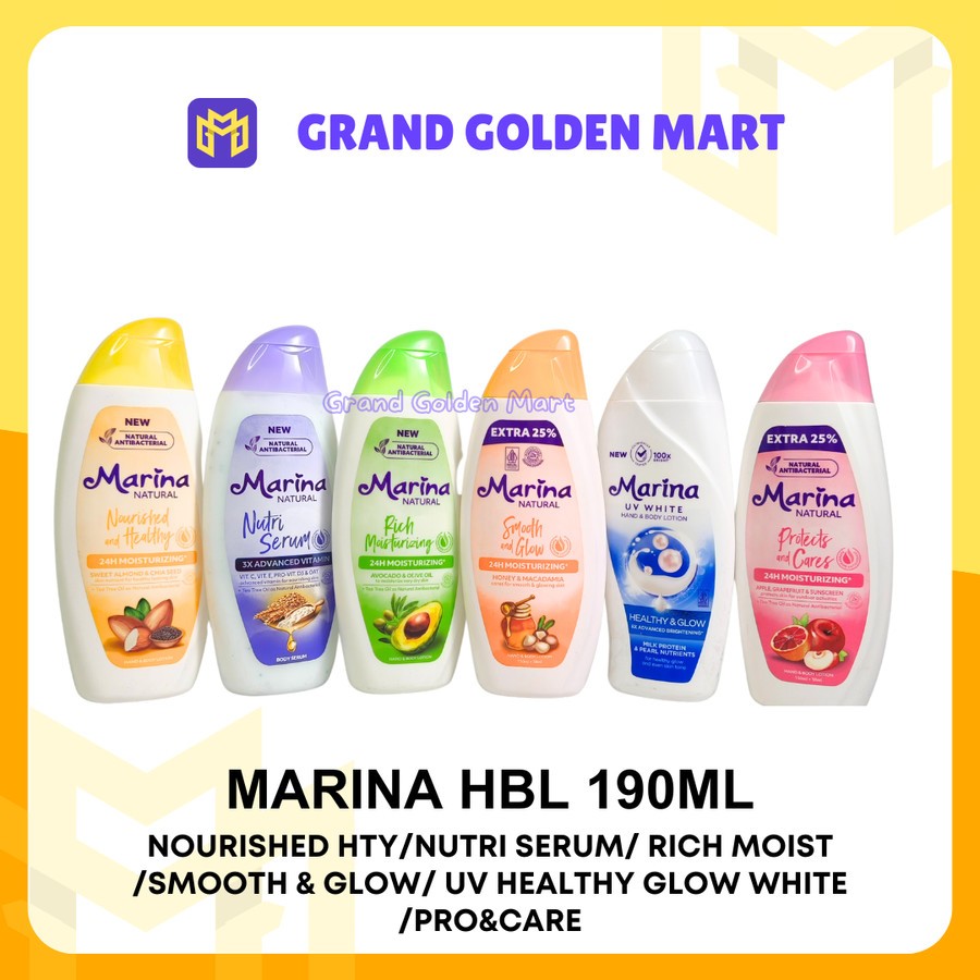 Jual Marina Hand & Body Lotion 190 ml | Shopee Indonesia