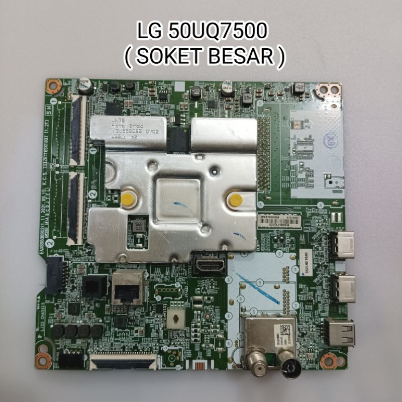 Jual MB led tv LG 50UQ7500 - mainboard tv - mesin tv led | Shopee Indonesia