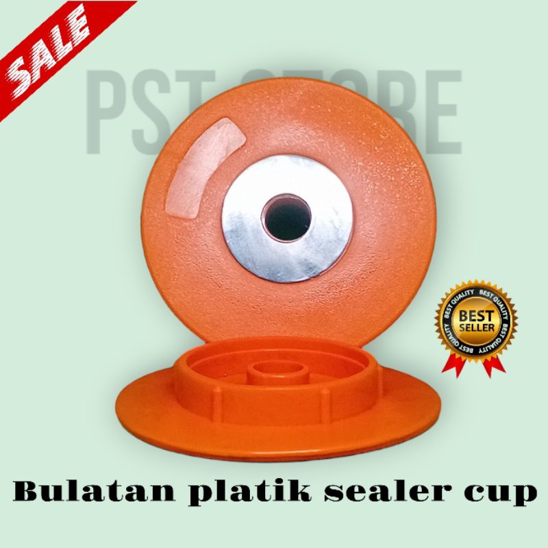 Jual Sparepat Bulatan Orange penggulung Lid plastik Mesin Pres Cup ...