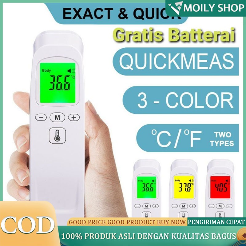 Jual Termometer Digital Infrared Termometer Suhu Tubuh Digital ...