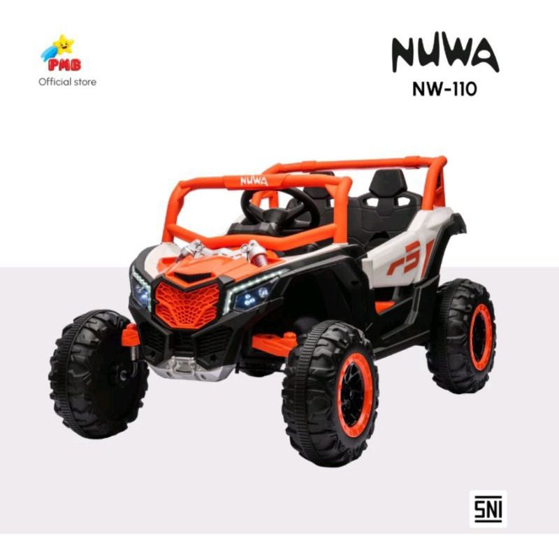 Jual PMB Mainan Mobil Aki Anak NUWA Remote Control NW-110EVA | Shopee ...
