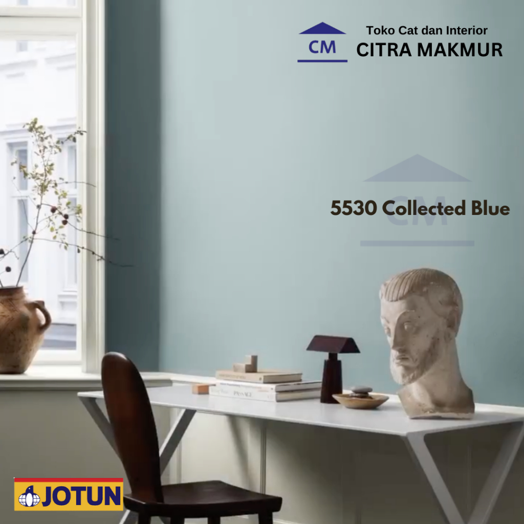 Jual JOTUN 5530 COLLECTED BLUE (WARNA POPULER JOTUN) KEMASAN GALON ...