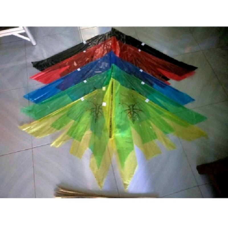 Jual Layangan inul/Layangan lowo/Layangan pantai, 1 pack isi 10 pcs ...