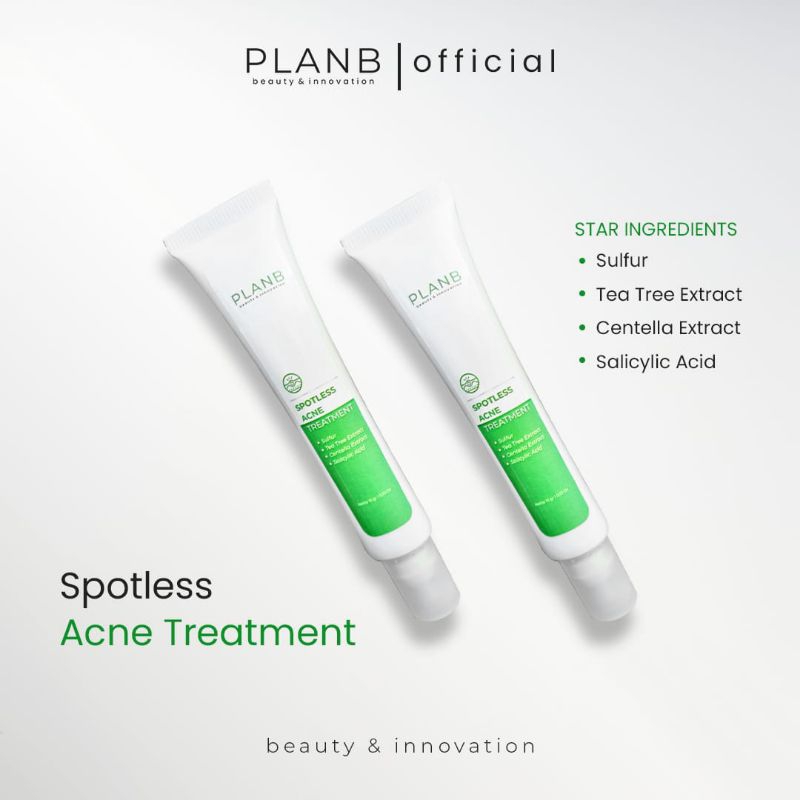 Jual PLAN B Spotless Acne Treatment | Shopee Indonesia