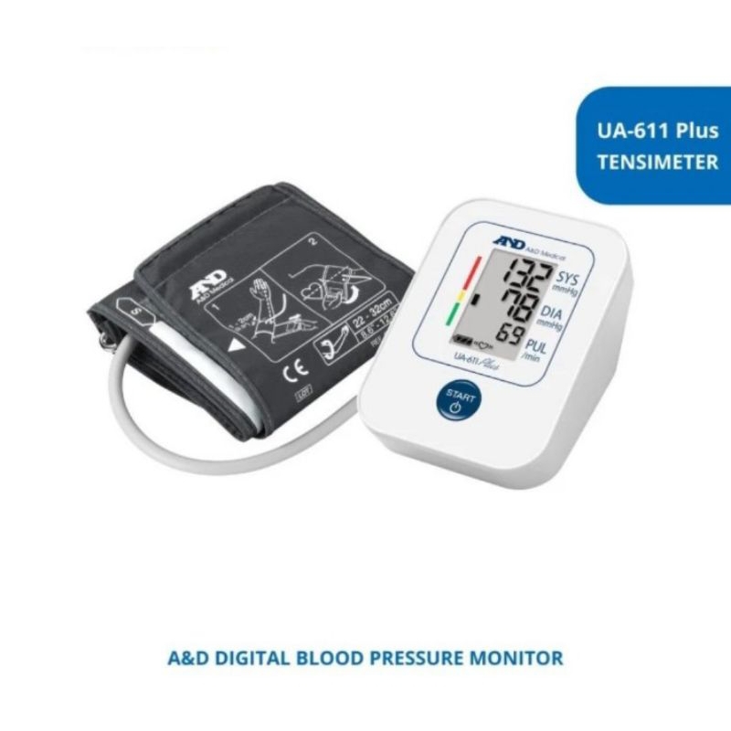 Jual A&D Digital Blood Pressure Monitor Tensimeter - Tensimeter Digital ...